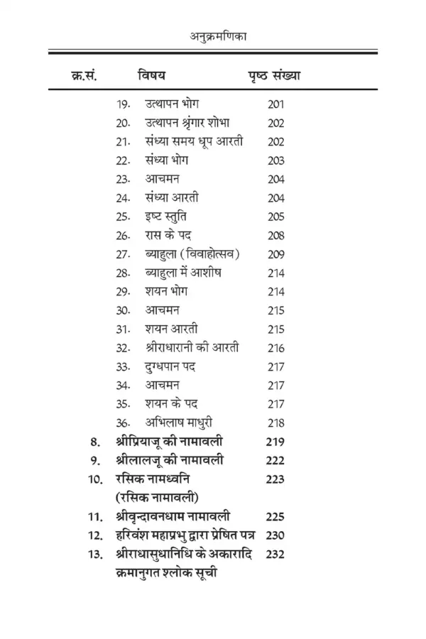 Shri Hit Chaurasi : Hindi – Bhajan Marg Publications